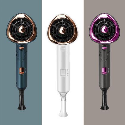 Silent Hair Dryer Folding Handle Blower Travel Salon Universal Style ...