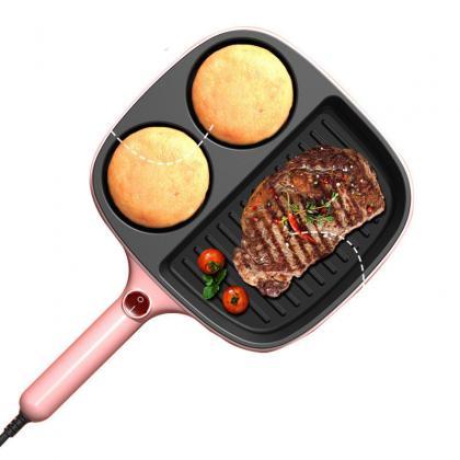 Electric Mini Steak Machine Aluminum Nonstick Breakfast Maker Frying ...