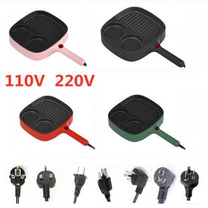 Electric Mini Steak Machine Aluminum Nonstick Breakfast Maker Frying ...