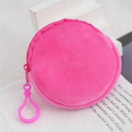Plush Mini Coin Purse Keychain 9 Colors on Luulla