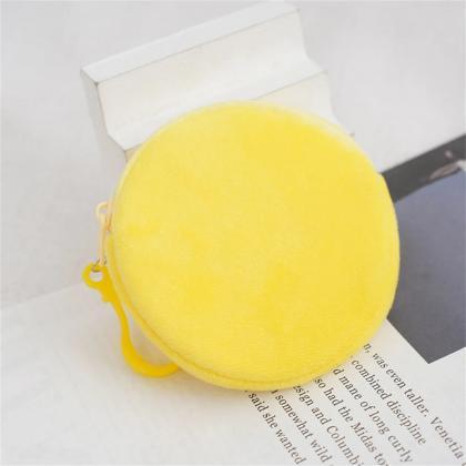 Plush Mini Coin Purse Keychain 9 Colors on Luulla