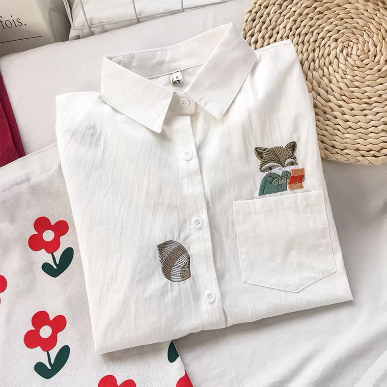 Short Sleeved Shirt, Preppy Chic Top on Luulla