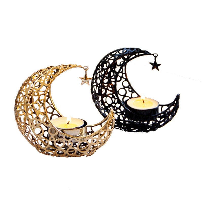 Moon Metal Candle Holders on Luulla