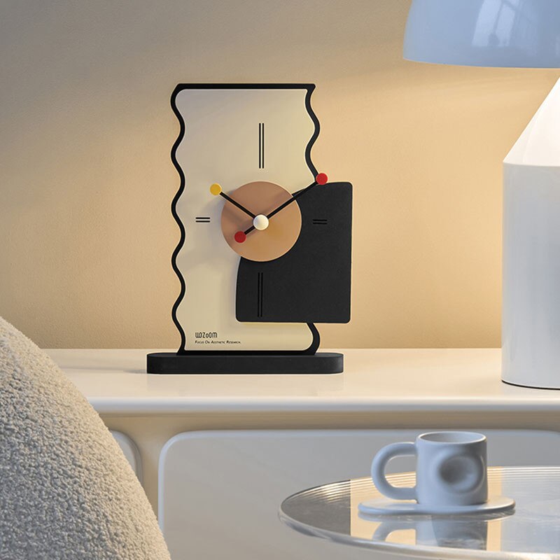 Ins Acrylic Creative Digital Clock Living Room Home Decoration on Luulla