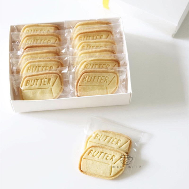 Butter Square Brick Shape Cookie Cutter Biscuit Mold on Luulla