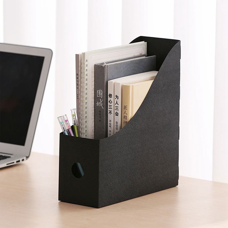 Simple Office Document File Storage Box Folding Desktop Organizer Multi ...