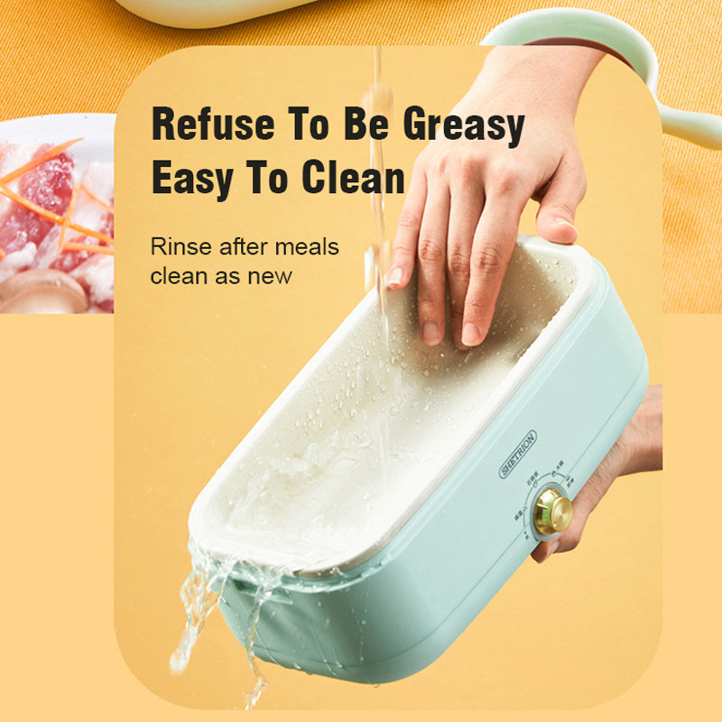 Electric Heating Lunch Box Multifunctional Cooking Pot Barbecue Machine ...