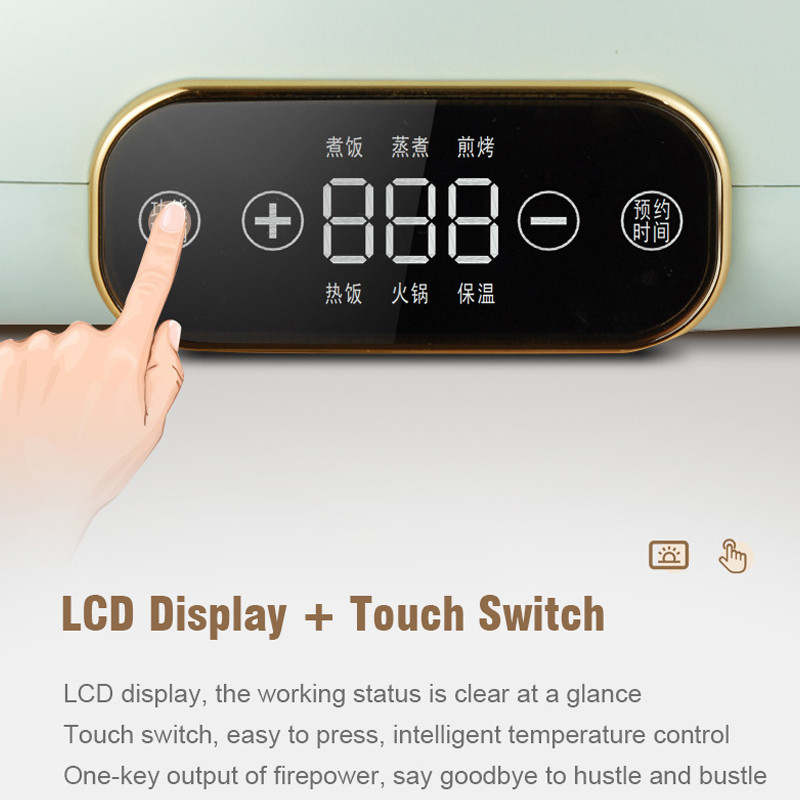 Electric Heating Lunch Box Multifunctional Cooking Pot Barbecue Machine ...