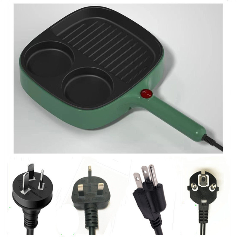 Electric Mini Steak Machine Aluminum Nonstick Breakfast Maker Frying ...
