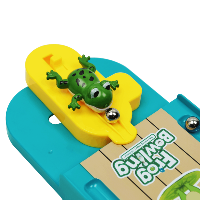 Cartoon Mini Bowling Set Toys Table Game Frog Bowling Children's Toy ...