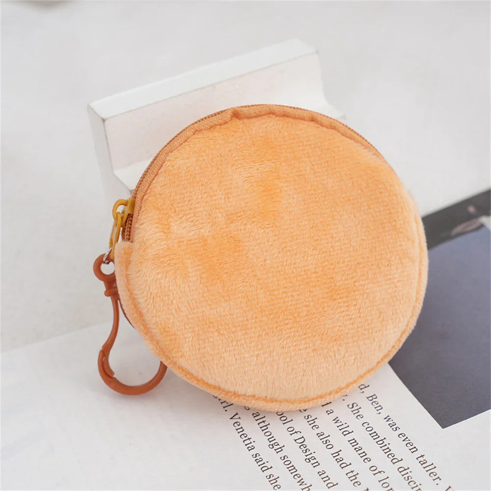 Plush Mini Coin Purse Keychain 9 Colors on Luulla