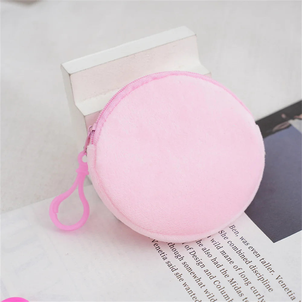 Plush Mini Coin Purse Keychain 9 Colors on Luulla