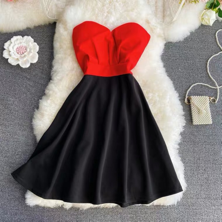 Strapless Dress, Stylish Short Prom Dress on Luulla