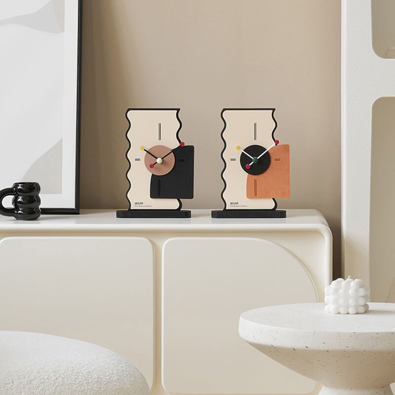 Ins Acrylic Creative Digital Clock Living Room Home Decoration on Luulla