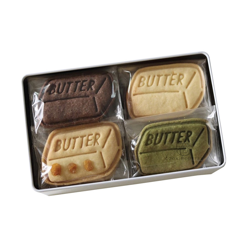 Butter Square Brick Shape Cookie Cutter Biscuit Mold on Luulla