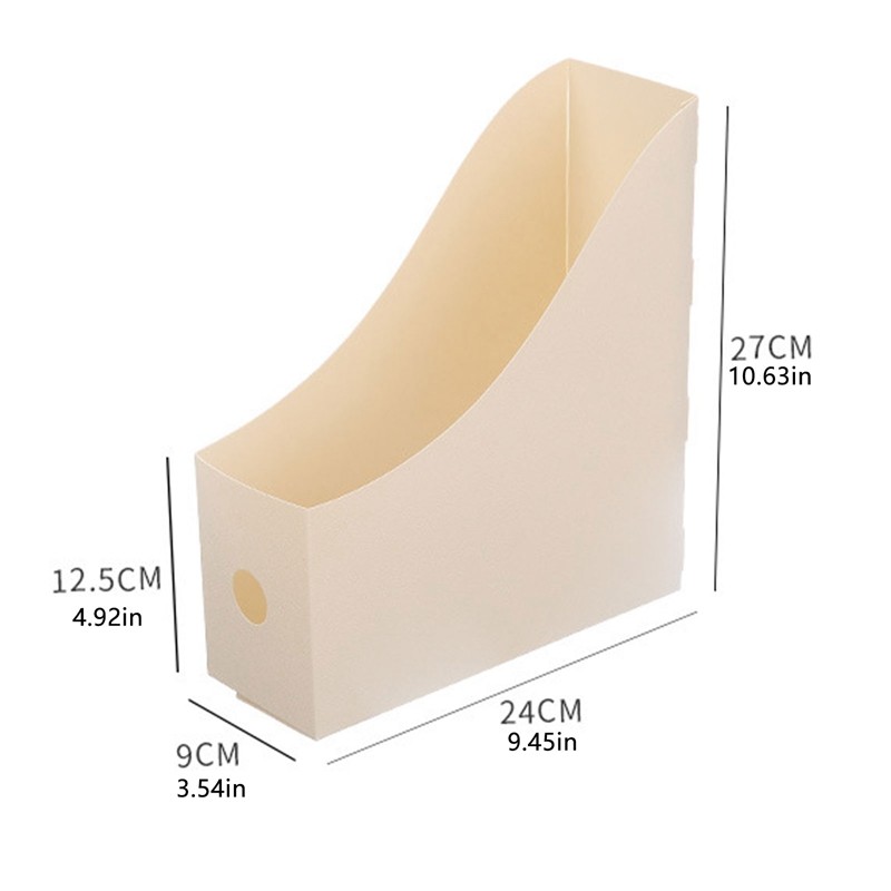 Simple Office Document File Storage Box Folding Desktop Organizer Multi ...