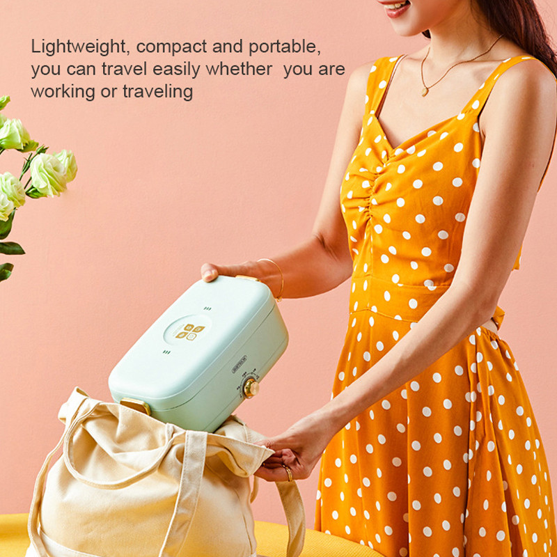 Electric Heating Lunch Box Multifunctional Cooking Pot Barbecue Machine ...