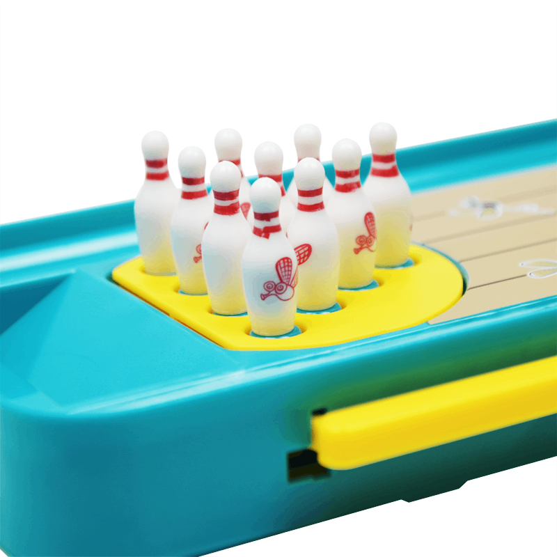 Cartoon Mini Bowling Set Toys Table Game Frog Bowling Children's Toy ...