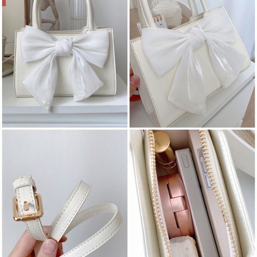 Fairy Bow Tote Bag Sweetheart Crossbody Shoulder Bag For Girls on Luulla