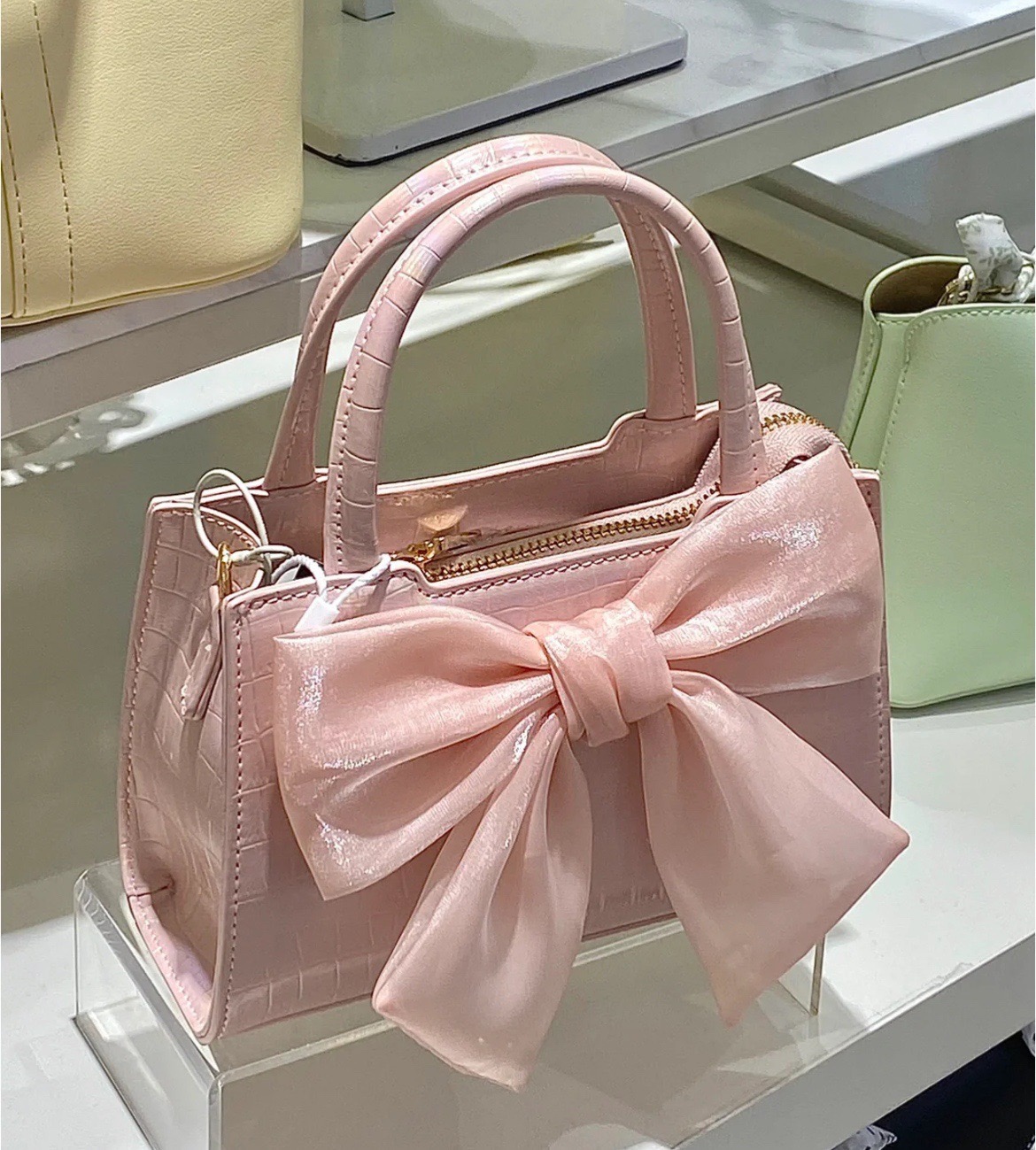 Fairy Bow Tote Bag Sweetheart Crossbody Shoulder Bag For Girls on Luulla