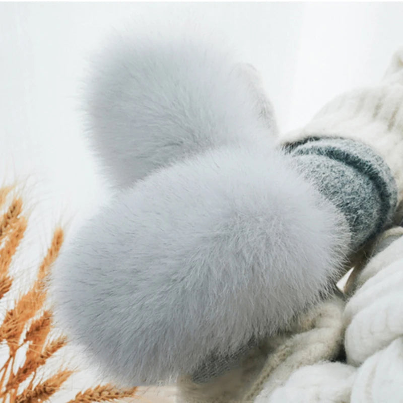 Cozy Fluffy Winter Mittens For Women on Luulla