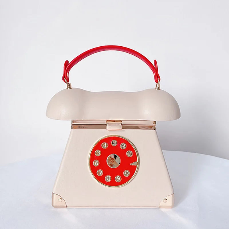 Vintage Telephone Shape Handbag For Women on Luulla