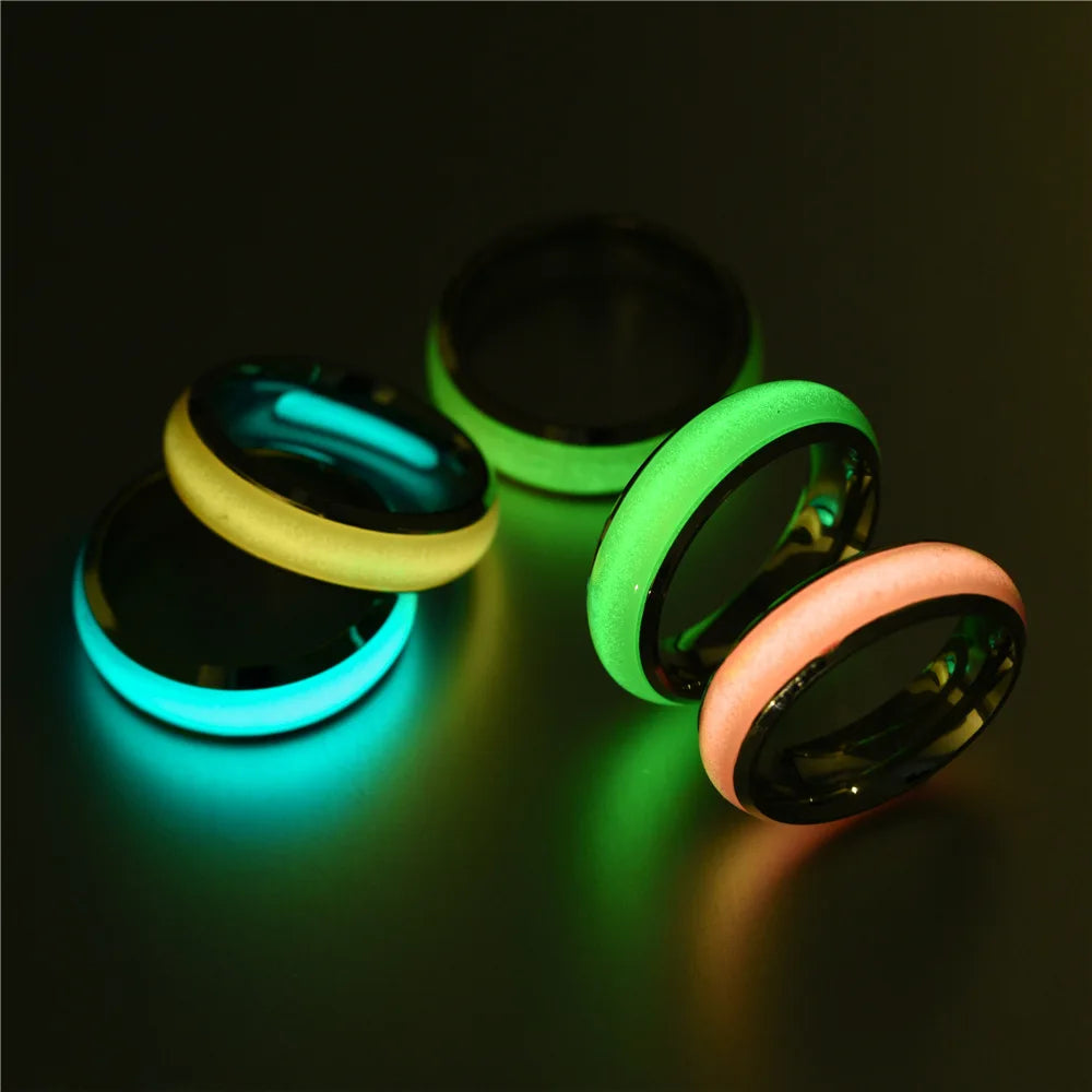 Luminous Glow Rings In Assorted Vibrant Colors on Luulla